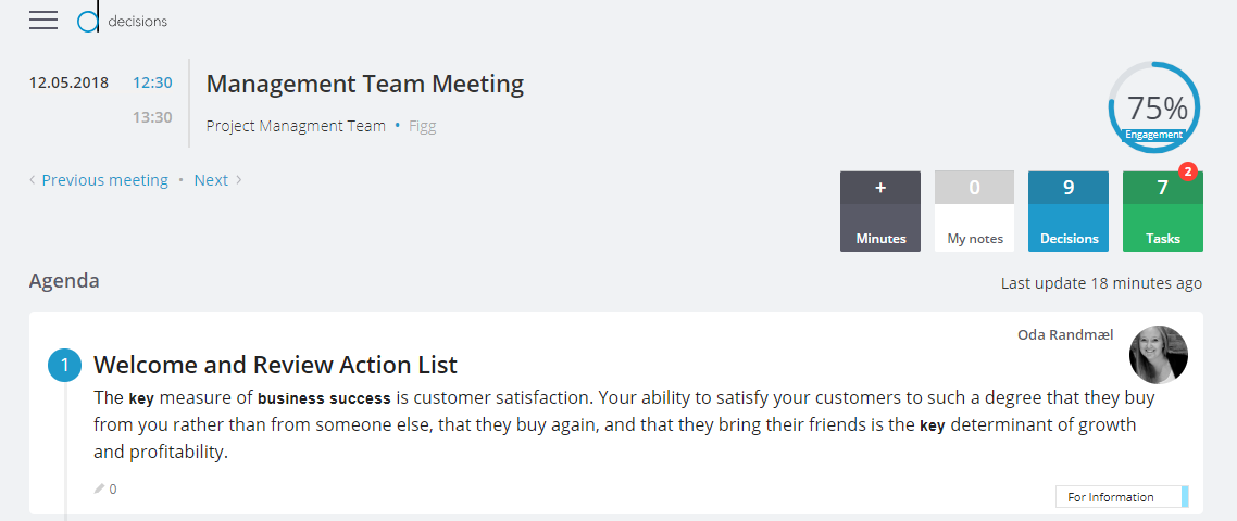 How to create an Agenda for an Effective Meeting