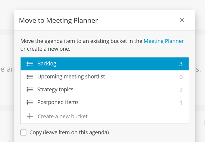 Meetings just got better: Introducing the Decisions Meeting Planner