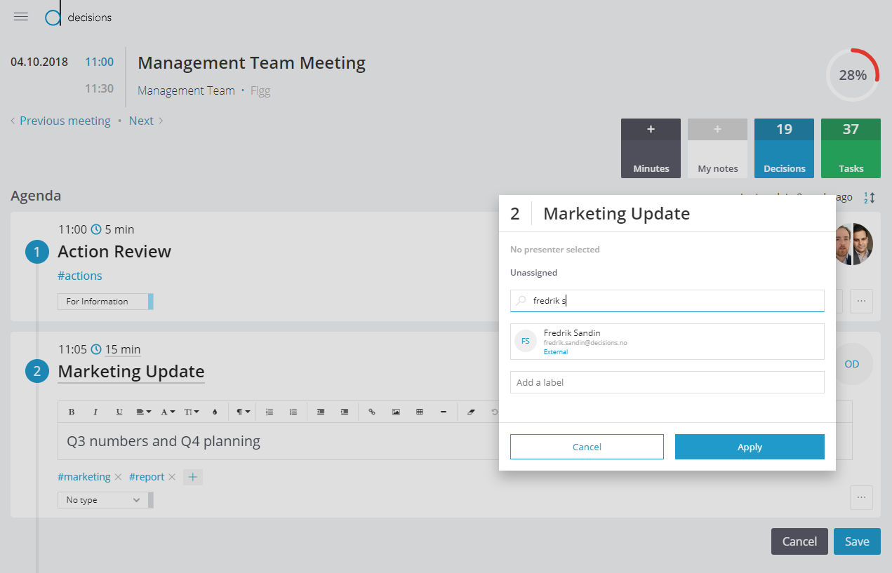 Now there are multiple ways to invite guest presenters to a meeting